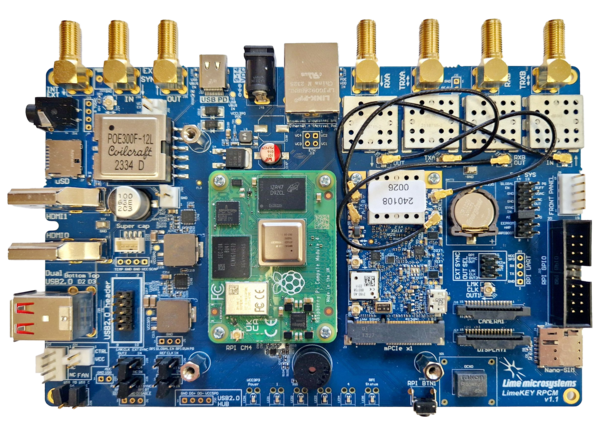 CS-LIME-28 LimeNET Micro 2.0 SDR RF Dev Board - Lime Microsystems | Mouser